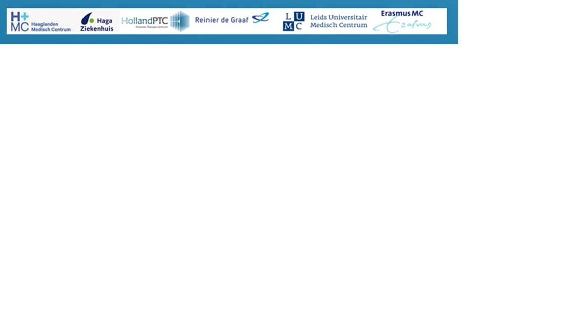 Radiotherapie; Erasmus MC, LUMC, RdGG, HPTC, HAGA, HMC